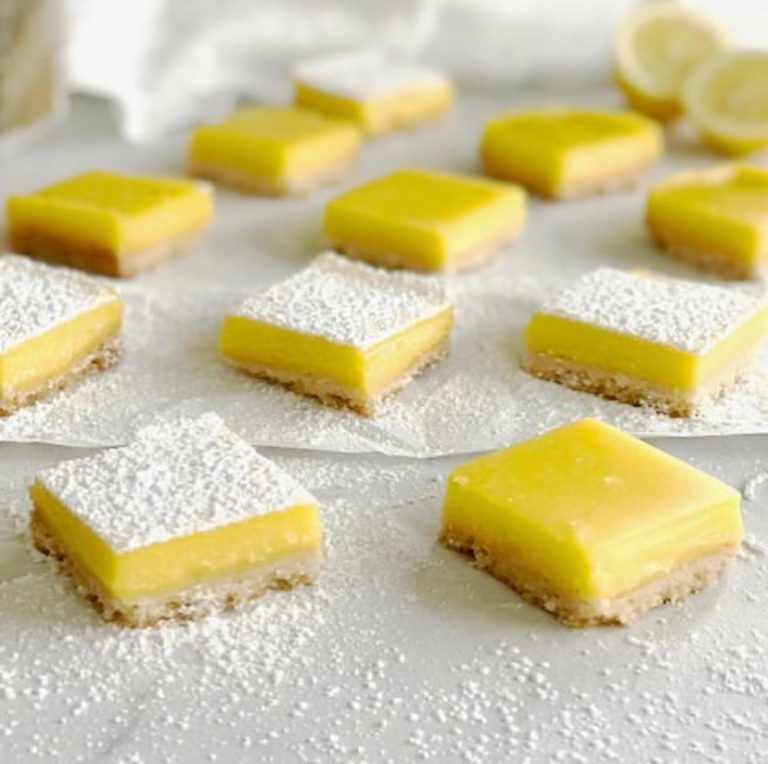 CBD Lemon Bars | Chef Kimber Dean